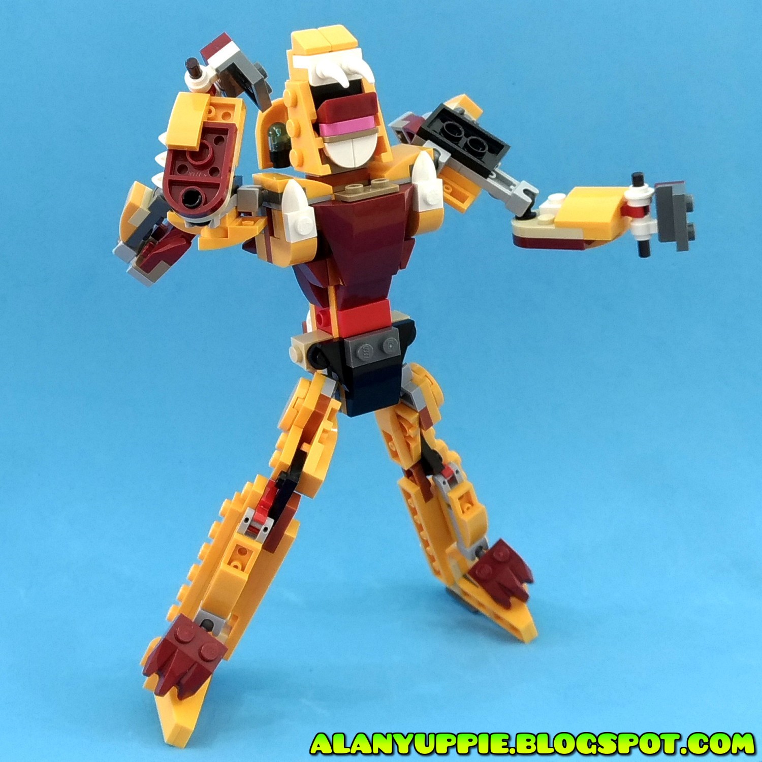 Alanyuppie's LEGO Transformers: Video Tutorial: LEGO Transformer Lion ...