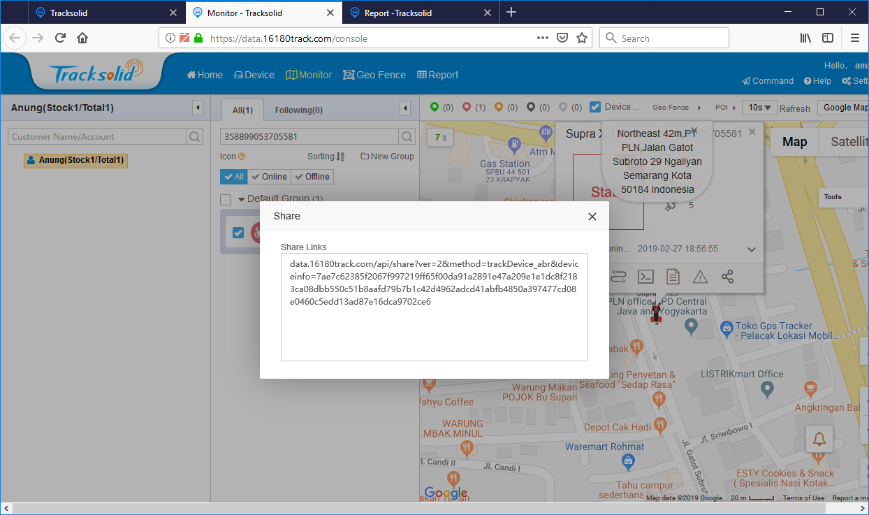 GPS Tracker Tutorial Using the Tracksolid Web Server