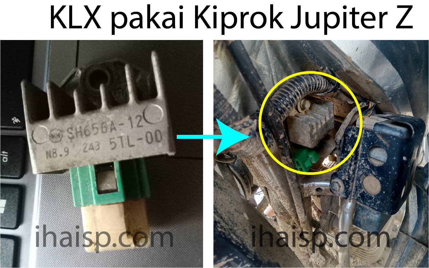Fungsi Kiprok Sepeda Motor dan Ciri-Ciri Kerusakan Pada Kiprok - IhaiSP