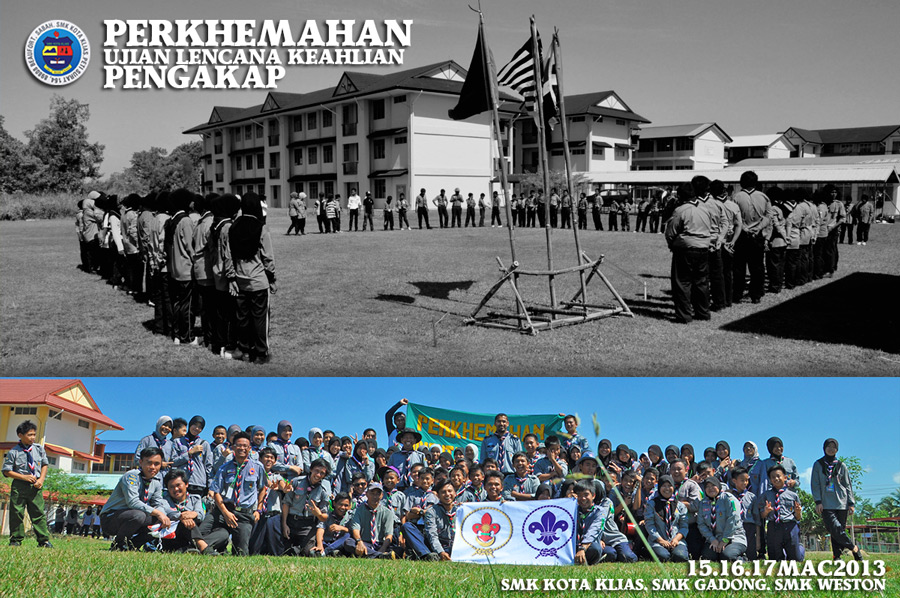 SMK Kota Klias, Beaufort, Sabah: Perkhemahan Ujian Lencana Keahlian ...