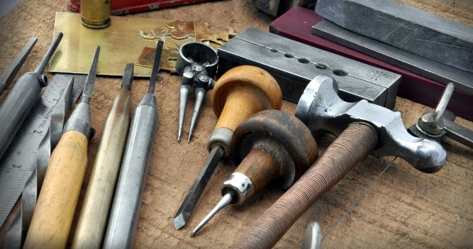 The Homestead Craftsman: Hammer and Chisel Engraving - A Traditional Craft