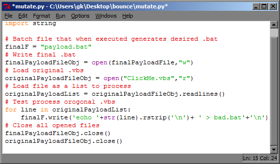 Elusive Thoughts: MSF Payload Web Bouncing