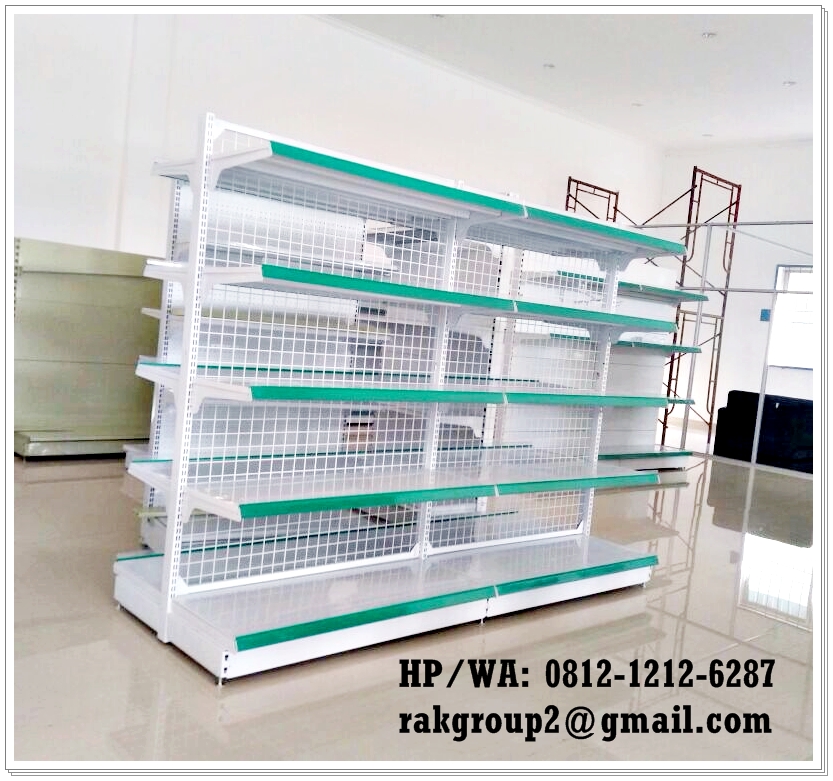 Rak Supermarket Kapasitas 80 kg/level Rp 950.000 Kualitas? OKE ~ RAK ...