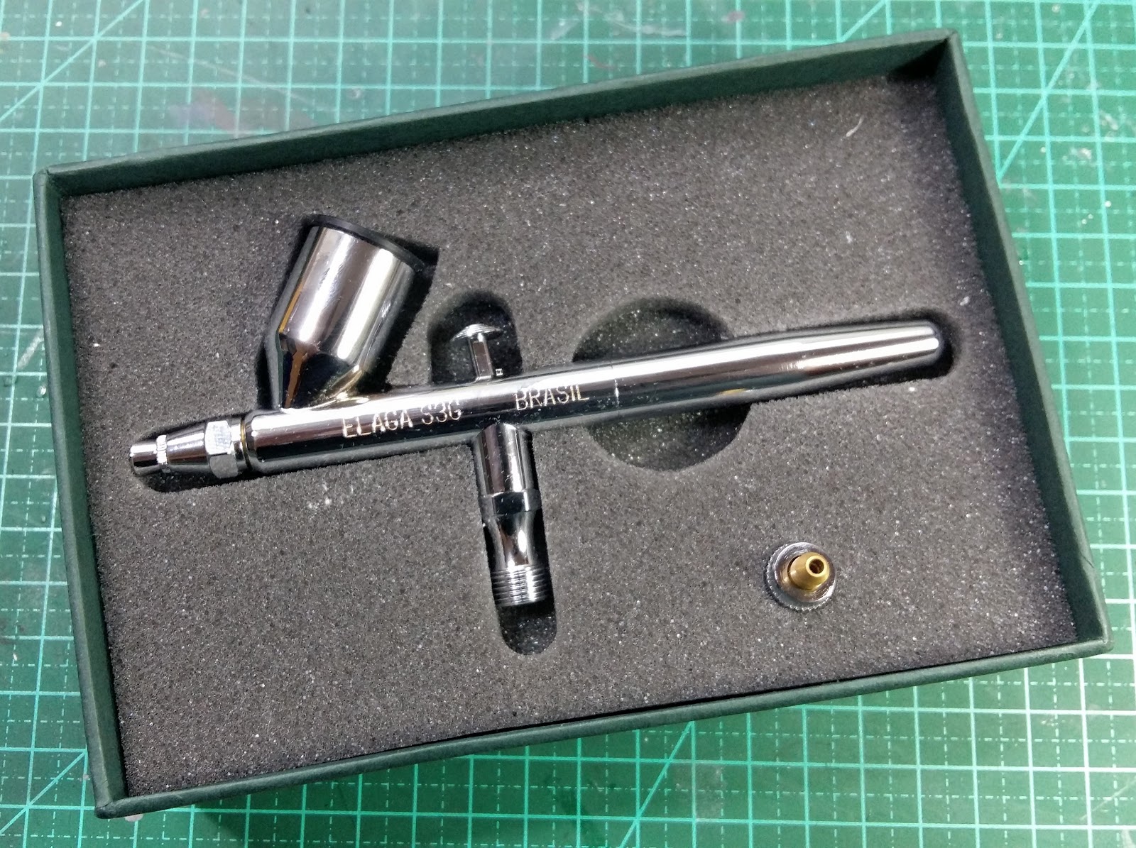 Review: Aerógrafo / Airbrush Elaga S3G