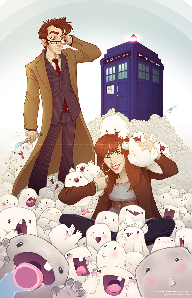 Fascinating Fanart: The 10th Doctor