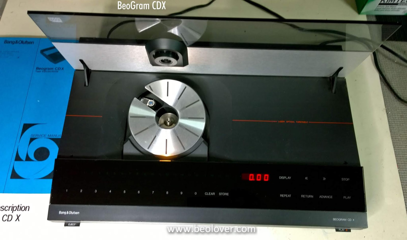 beolover: BeoGram CD X: Restoring to working order