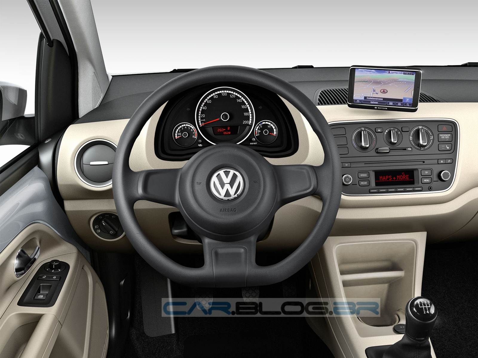 JORNAL R 7ª: Volkswagen High-Up! e Red-Up!: imagens revelam o interior.