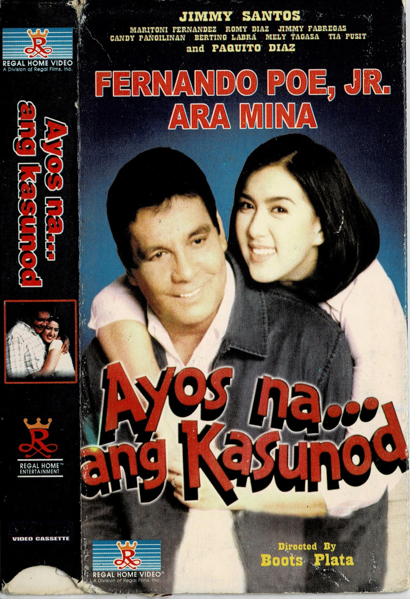Different Collections: VHS Tape Collection - FERNANDO POE JR. (FPJ) MOVIES