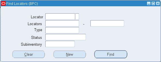 Oracle Inventory Defining Locators Learn Oracle