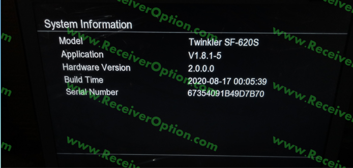 TWINKLER SF-620S DIGITAL SATELLITE FINDER NEW SOFTWARE - How To Enter ...