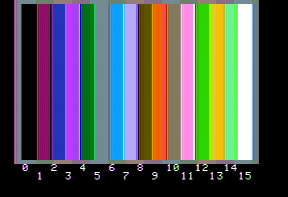 Nerdly Pleasures: Apple II Composite Artifact Color - NTSC, PAL and Filters