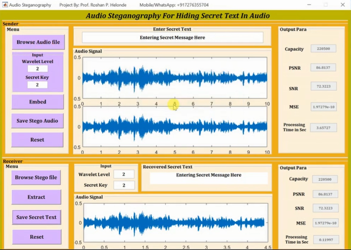 Matlab Code for Audio Steganography Using Matlab - Data Hiding In Audio ... Matlab Code for Audio Steganography Using Matlab - Data Hiding In Audio ...