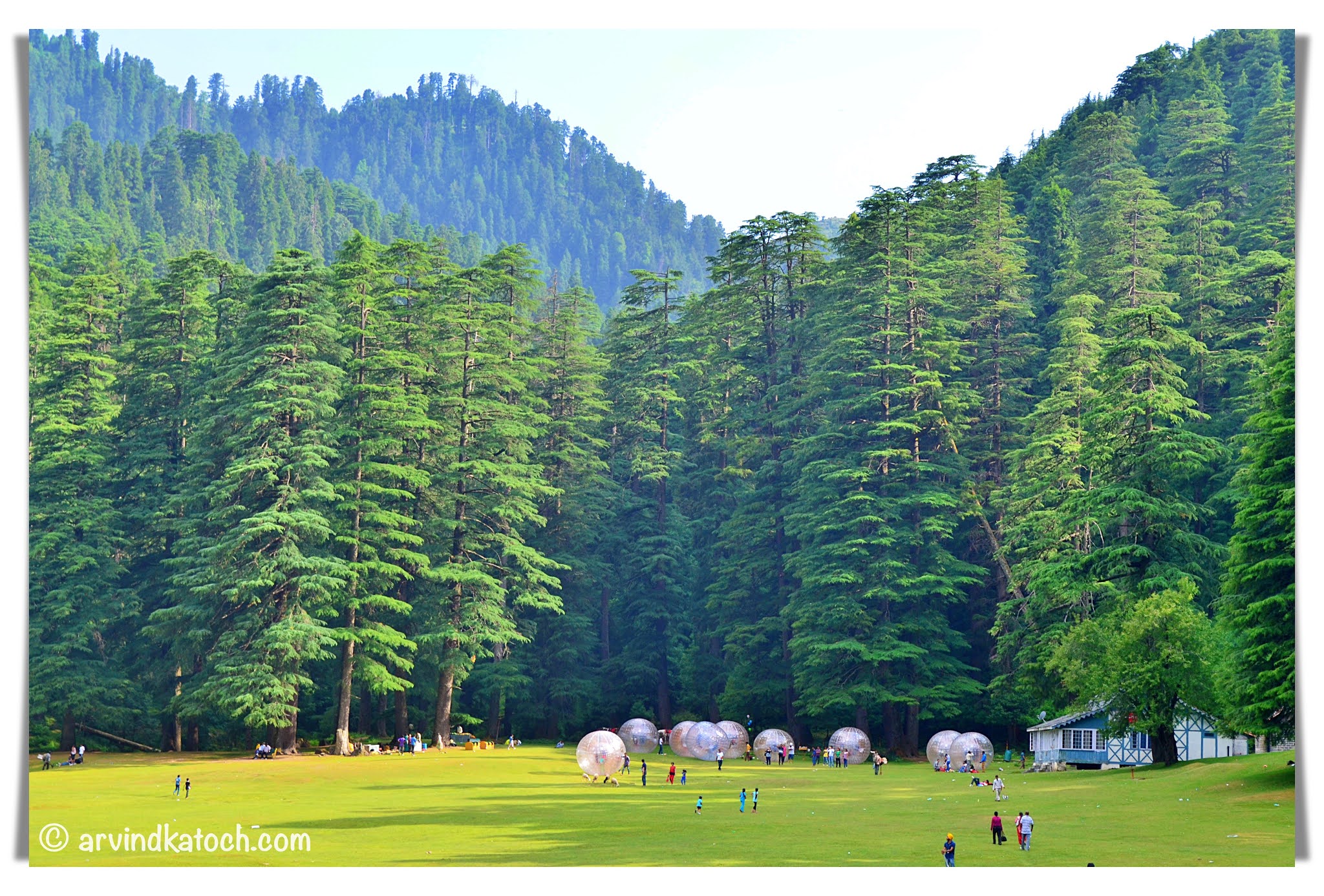 High Definition Beautiful Pictures of Khajjiar (Lake and ground) Chamba