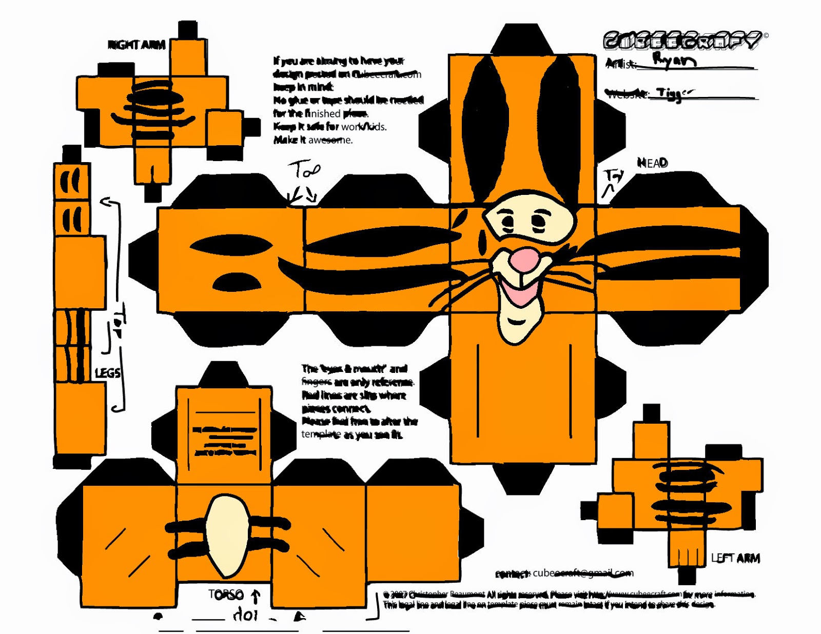 Ryan Lam's Graphic Design/Art: Cubeecraft