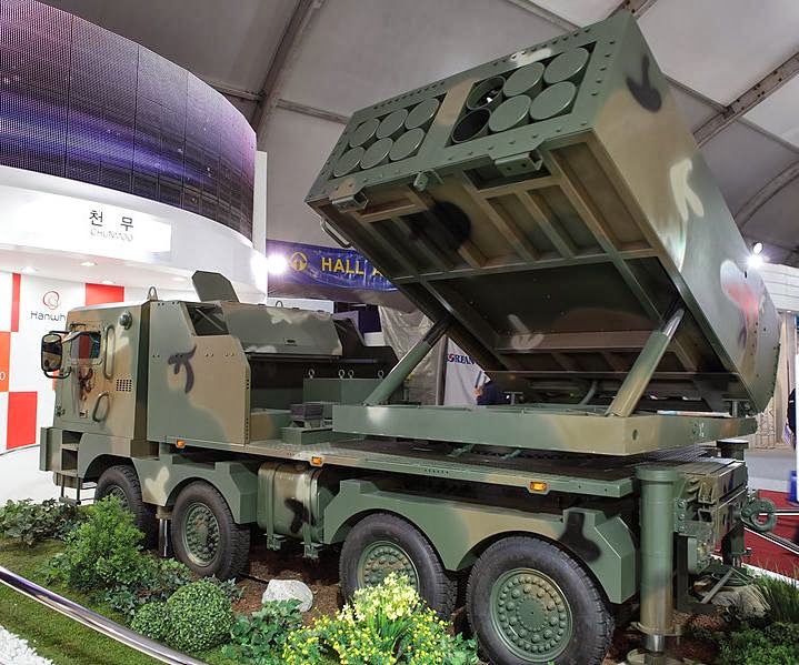GreenDef: South Korea has Developed a K-MLRS 'Cheonmoo' GreenDef: South Korea has Developed a K-MLRS 'Cheonmoo'