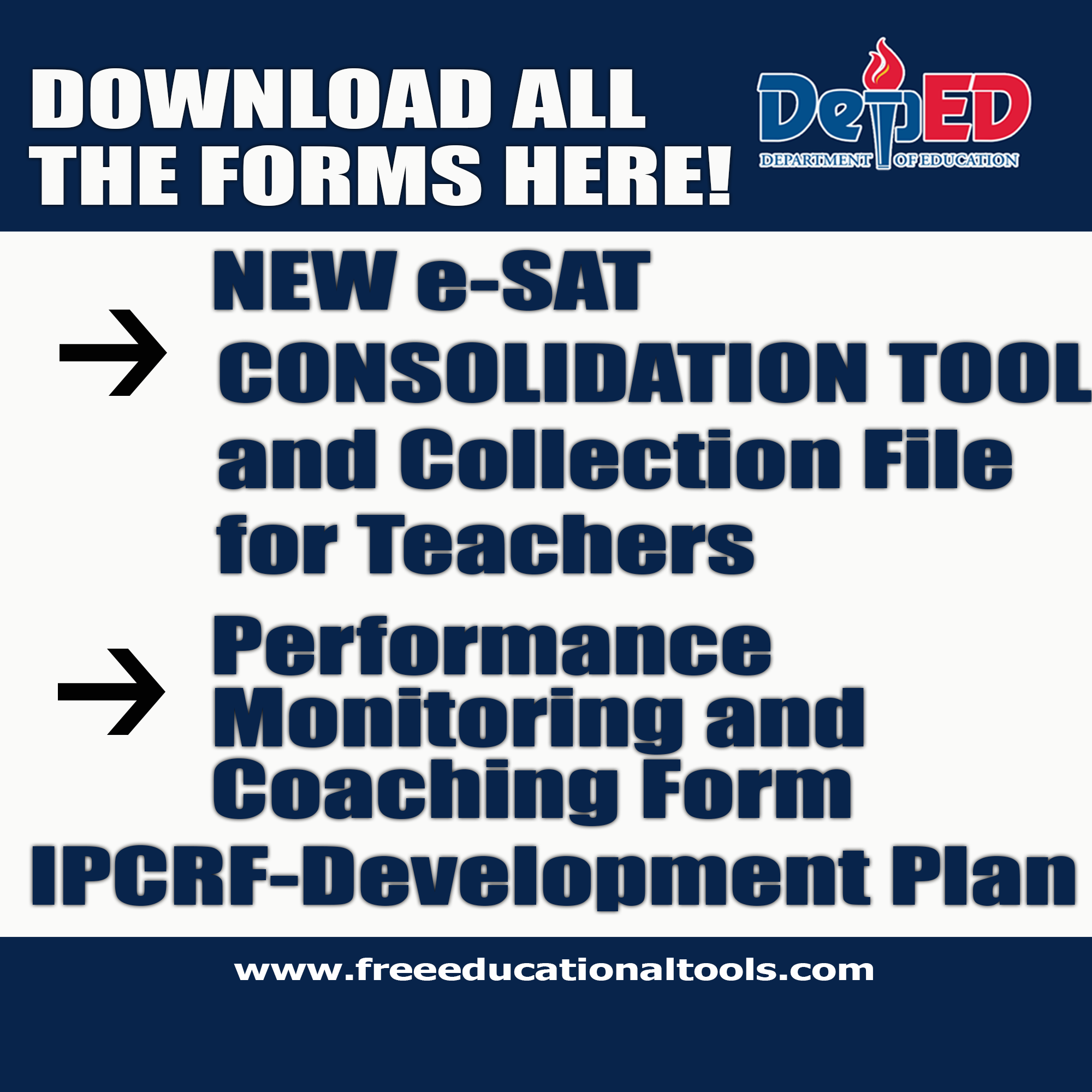 DepEd New e-IPCRF and e-SAT Consolidation Tool for SY 2020-2021 ...