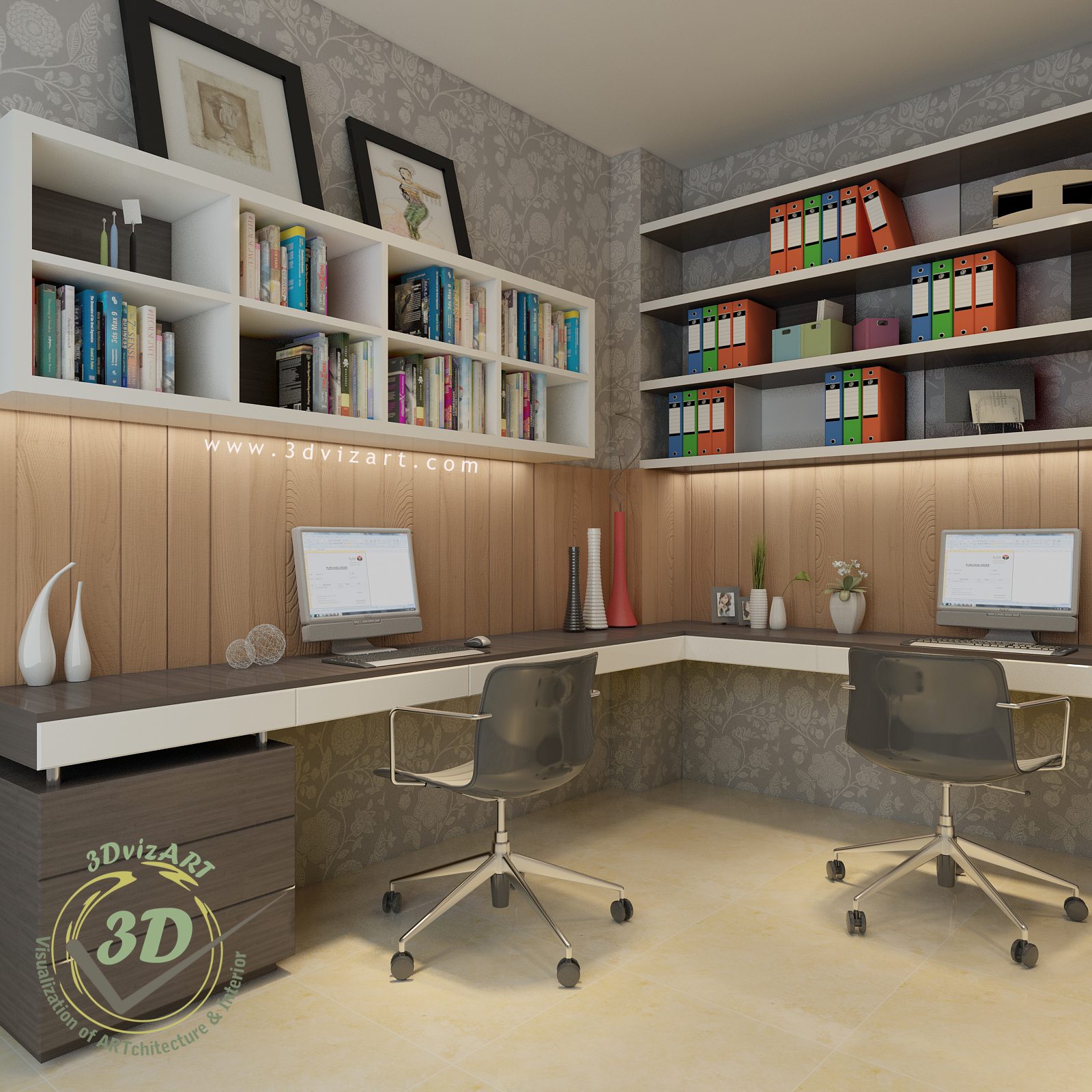 Administration Office | 3DvizART studio ARTchitecture & interior
