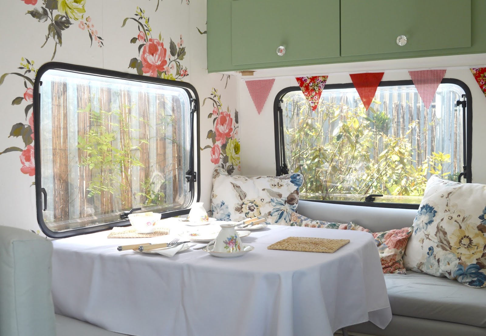 Afternoon Tea in a Vintage Caravan in Northumberland - Discovering ...