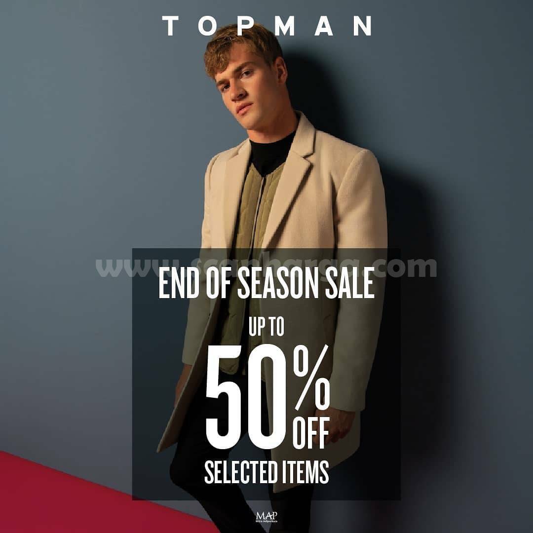 TOPMAN End Of Season Sale Up to 50% Off – on Selected Items* - scanharga