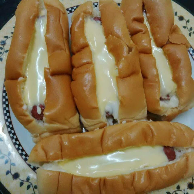 PIKAT SUAMI ANDA DENGAN ROTI STEAM HOTDOG CHEESE
