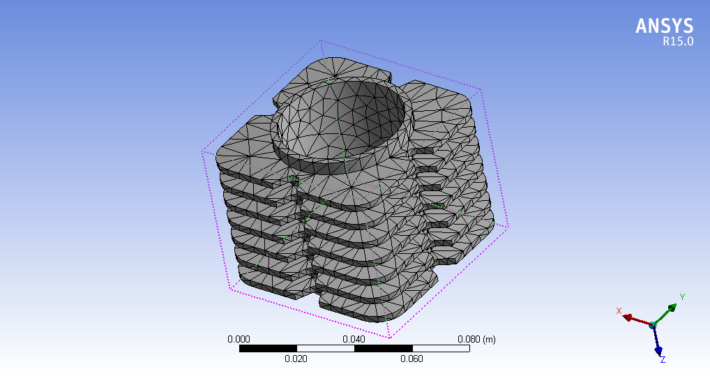 Andromeda CAD: Modeling and Steady state thermal analysis of cylinder ...