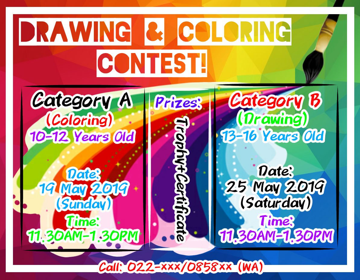 Drawing and Coloring Contest