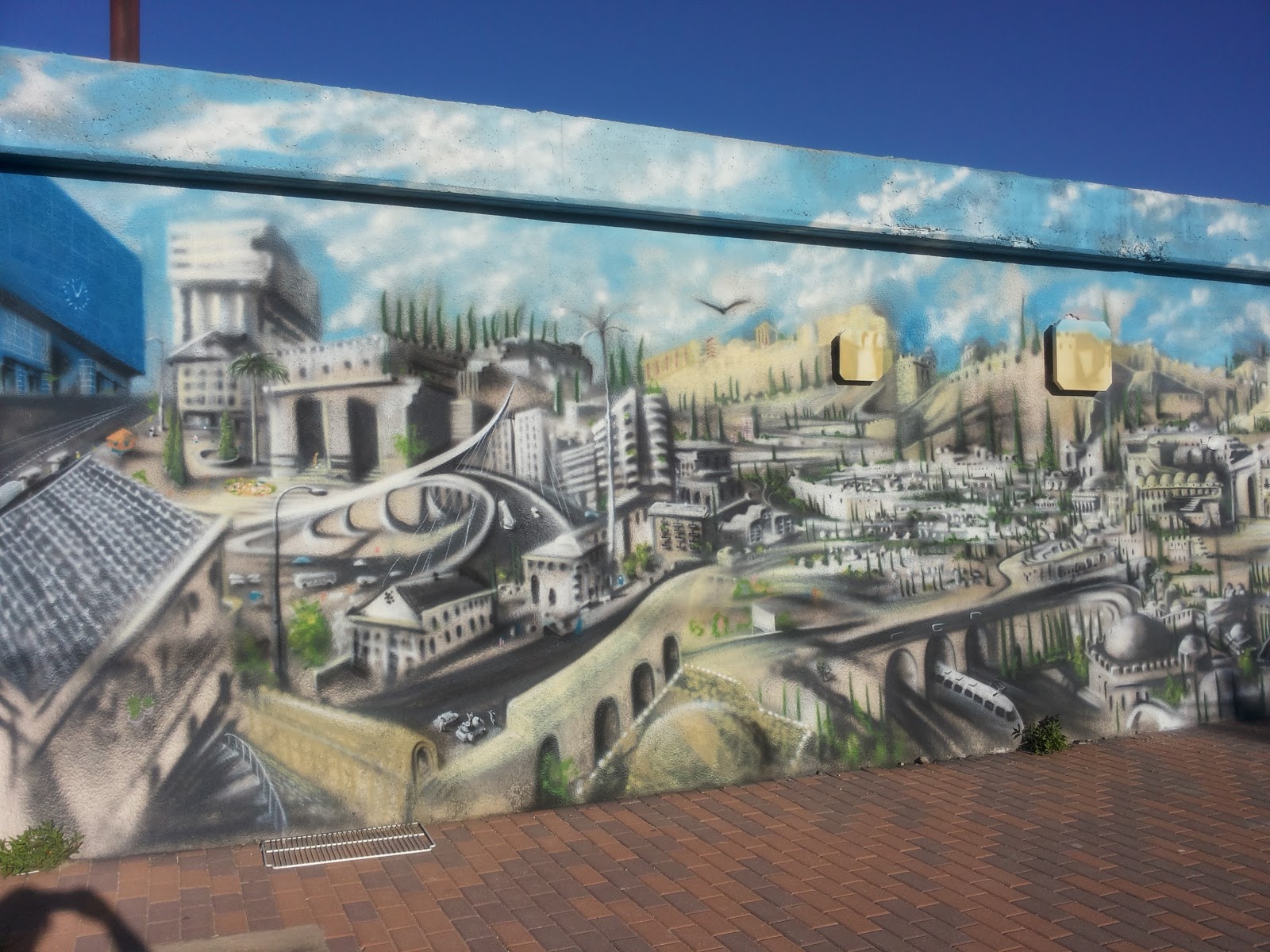 A Jewish Grandmother : Street Art- Decorating the Neighborhood