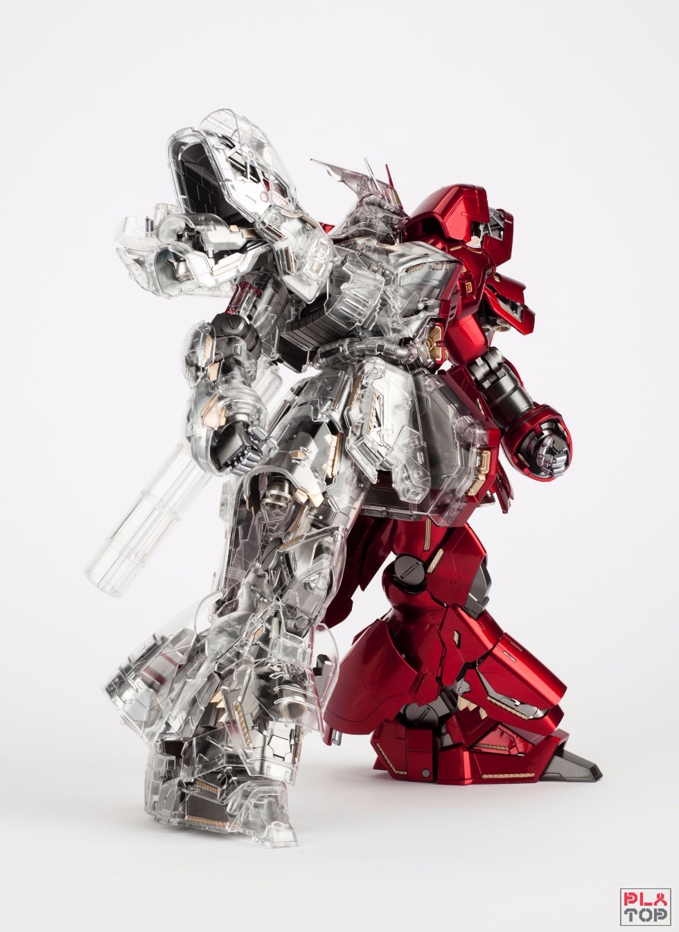 GUNDAM GUY: MG 1/100 Sazabi Ver. Ka Semi Clear Ver. - Customized Build