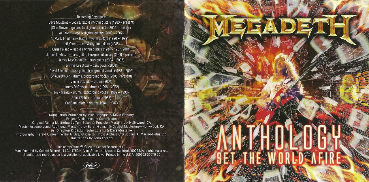 Cries from the Quiet World: Megadeth "Anthology: Set the World Afire"