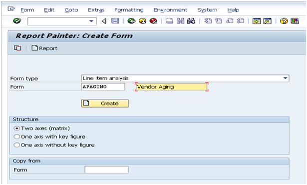 SAP FICO Central: Vendor Aging Analysis Through SAP Report Painter