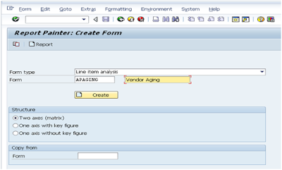 SAP FICO Central: Vendor Aging Analysis Through SAP Report Painter