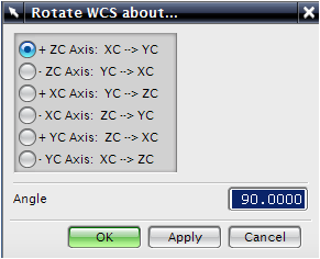 NX UNIGRAPHICS TUTORIAL: Lesson: Coordinate system