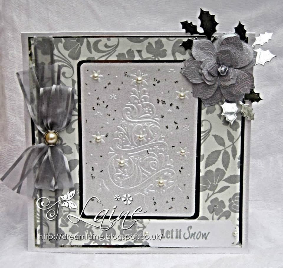 Dream Laine: Oh Christmas Tree - Embossing folder sneak peek for ...