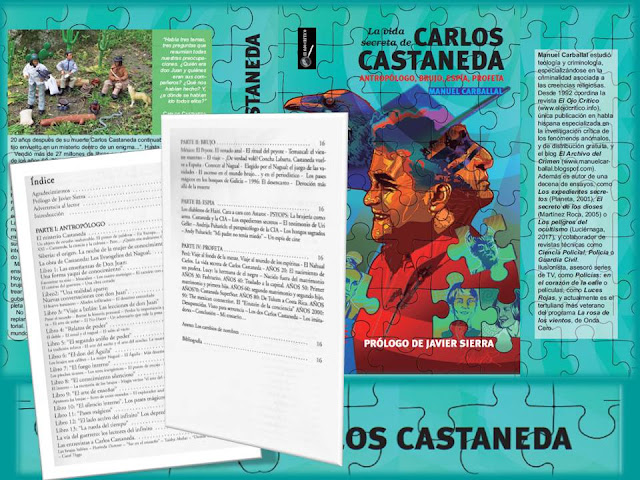 ÍNDICE DEL LIBRO ~ La vida secreta de Carlos Castaneda