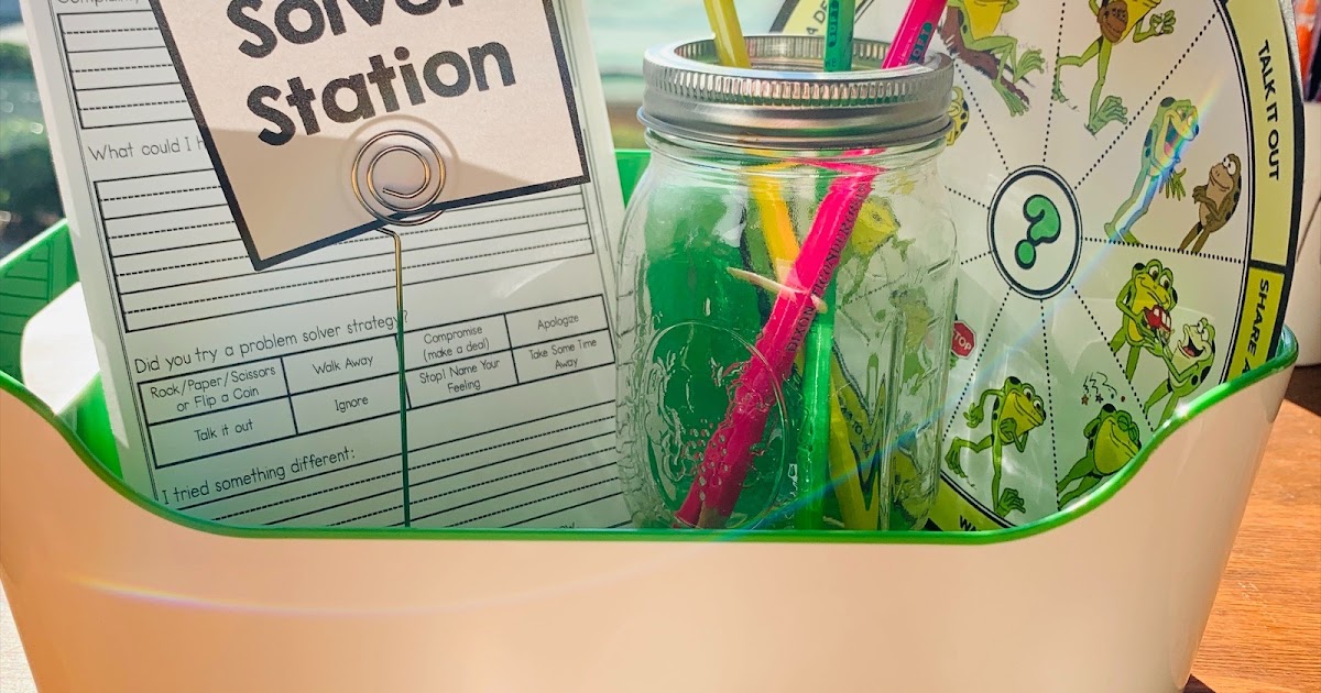 Problem Solver Station Helping Kids Solve Problems Independently ...