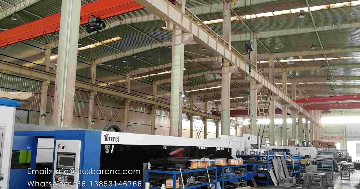 CNC drilling and milling: busbar lineservo cnc busbar cut