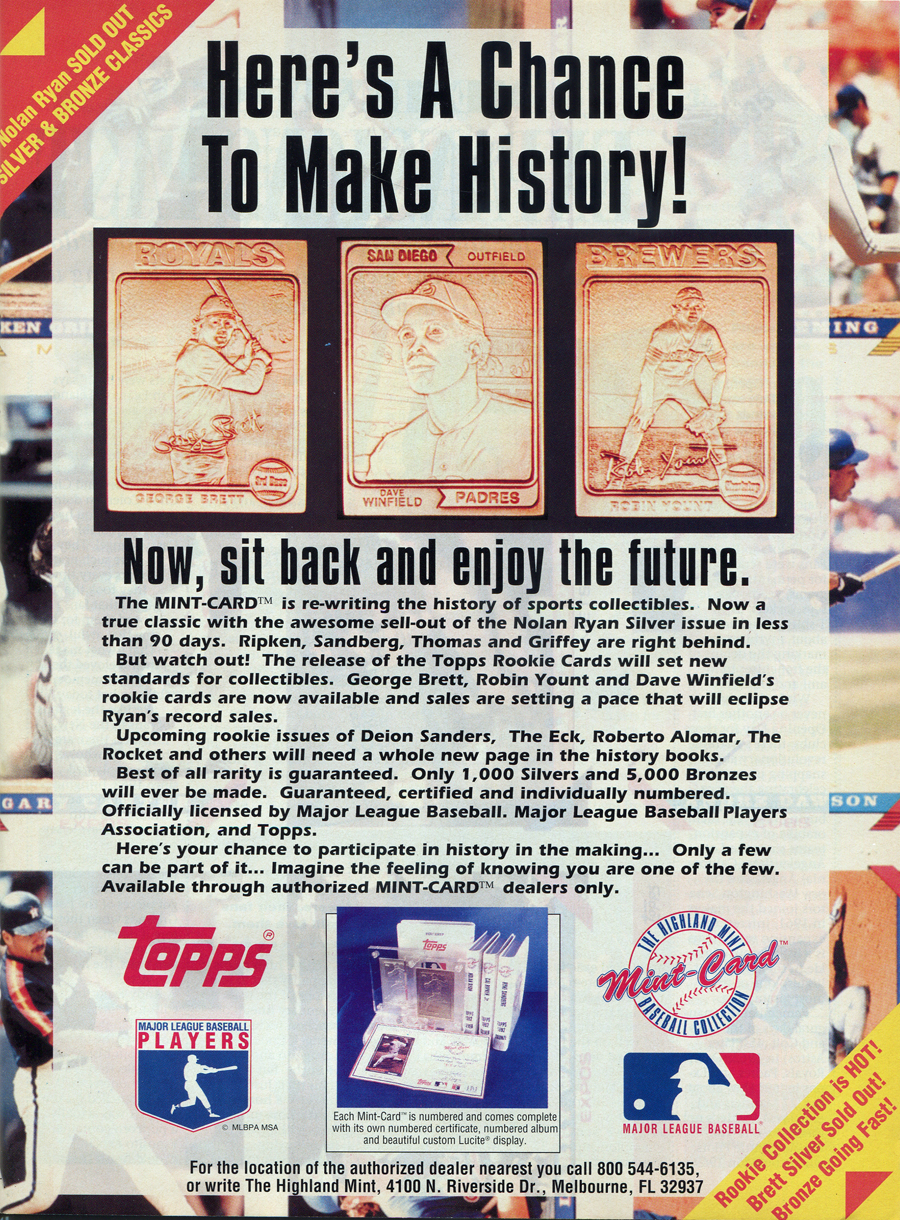 Topps Magazine - Spring 1993 Season Preview!