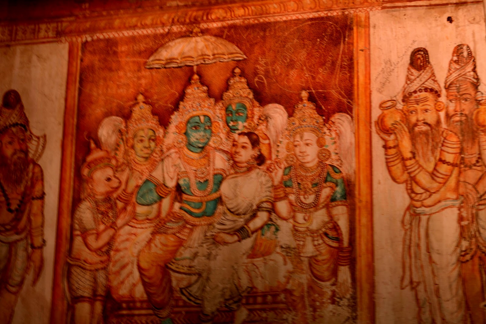 Heritage week special - Vandalised murals of Suseendram - Lakshmi Sharath