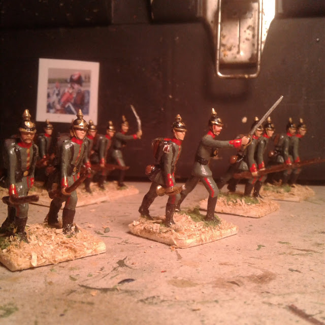 Battle Game of the Month: The Blue Guards are ordered to the Front