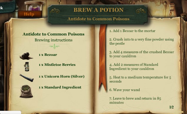 Antidote to Common Poisons