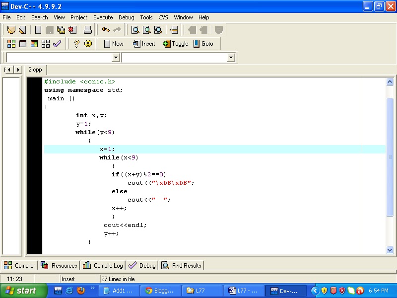 Good Programming Practice in Dev C++: Lecture: 105