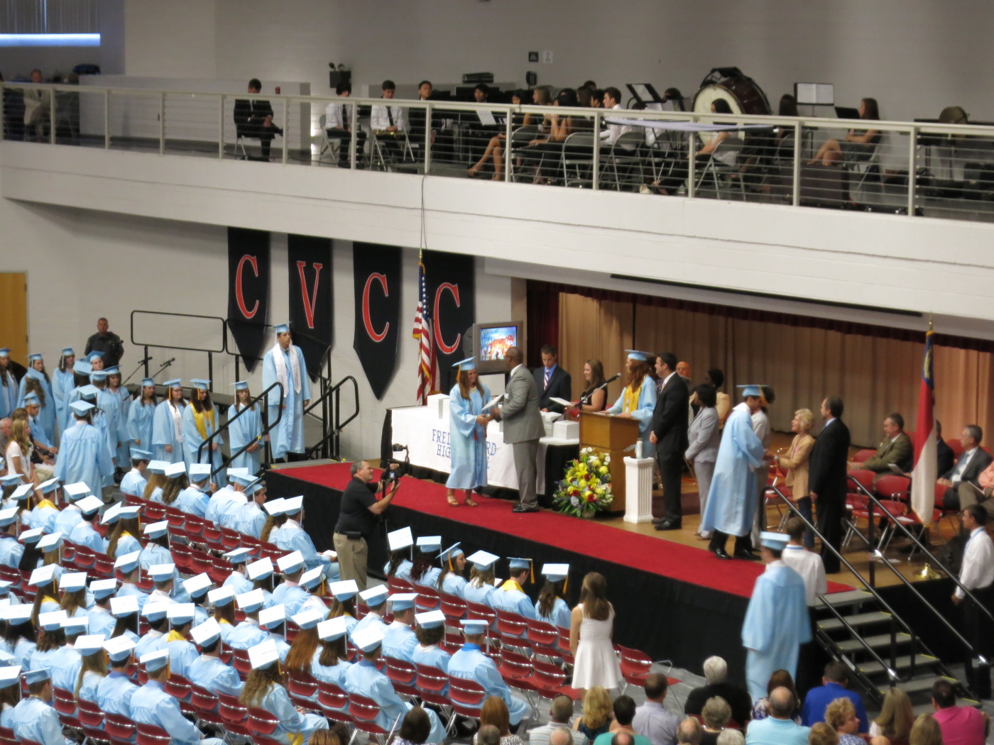 Unser Leben in den USA: High School Graduation / Junior Marshal