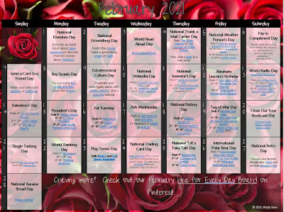 February 2021 | An Idea for EVERY Day