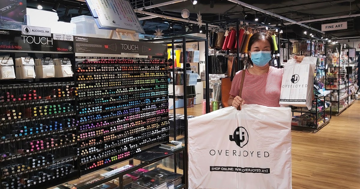 Art supplies haul from Overjoyed