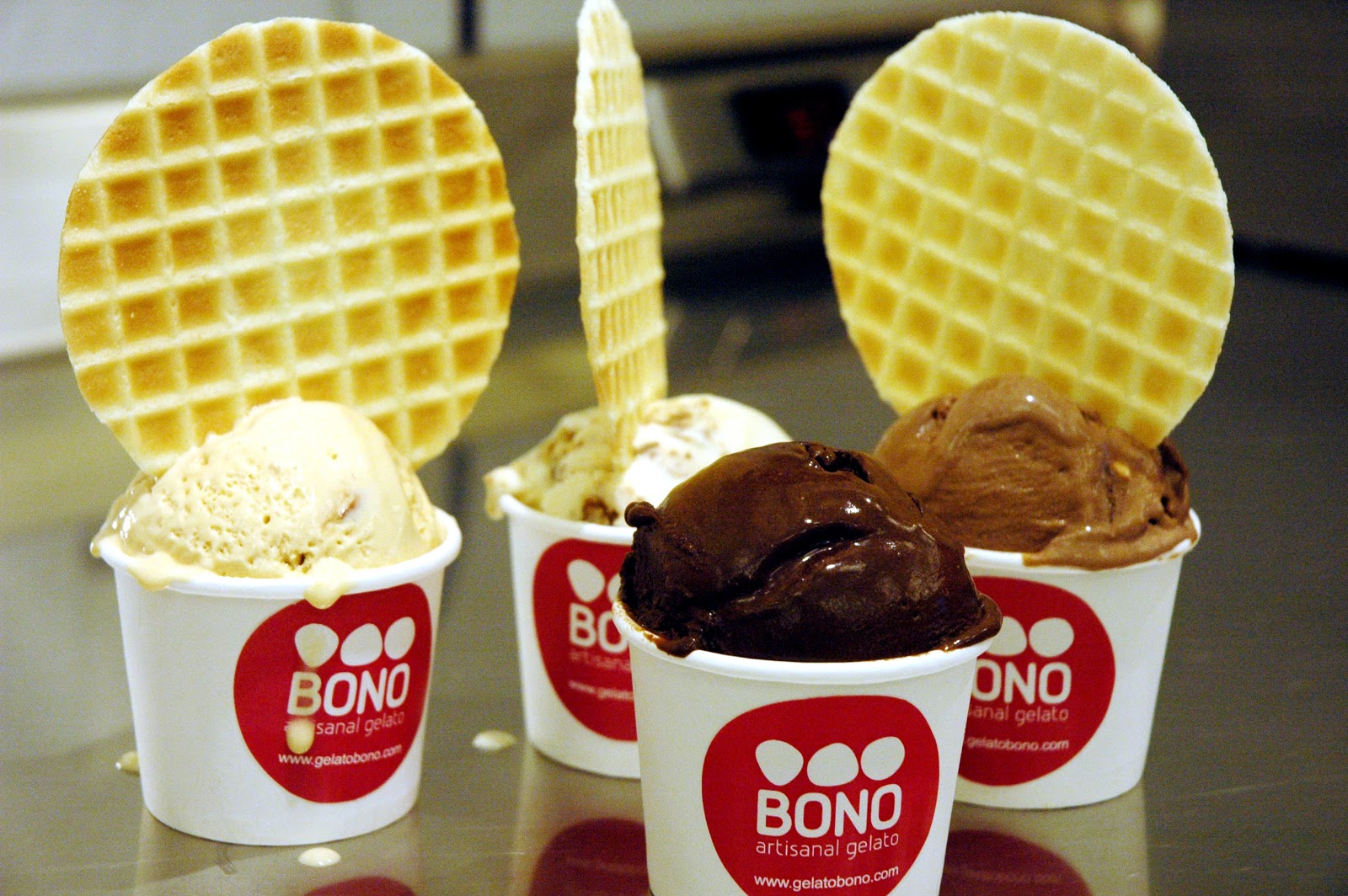DUDE FOR FOOD: The Real Scoop at Bono Artisanal Gelato