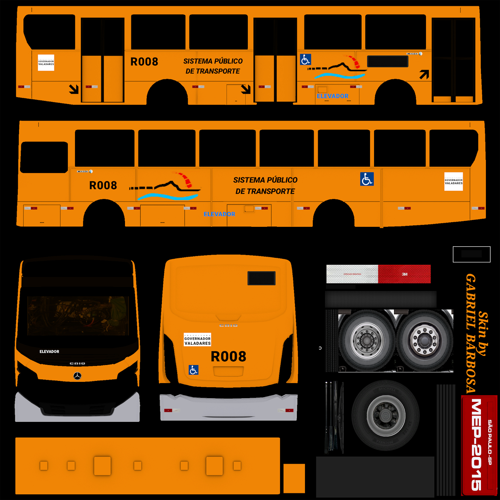 GB Skins - skins para Proton Bus Simulator