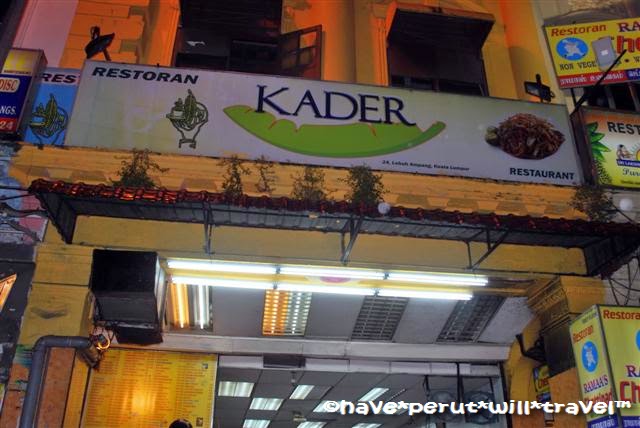 Have Perut Will Travel...: Restoran Kader (Banana Leaf)