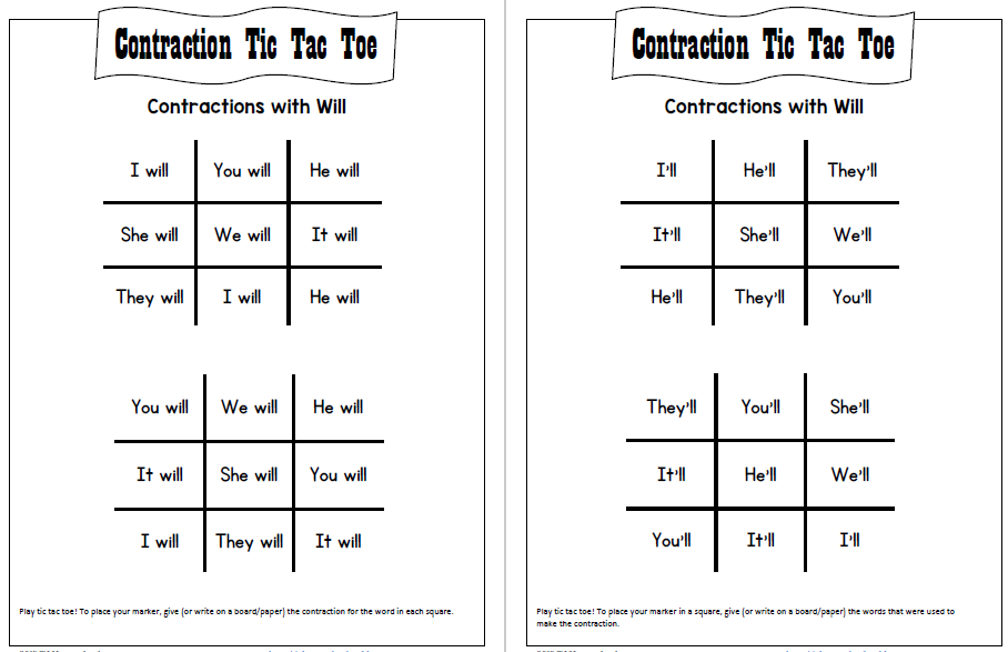 Let's Learn Contractions! | TJ Homeschooling
