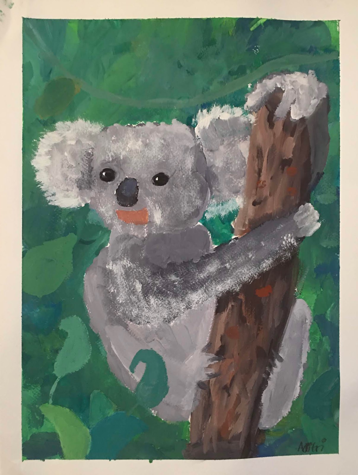 Koala Bear Painting