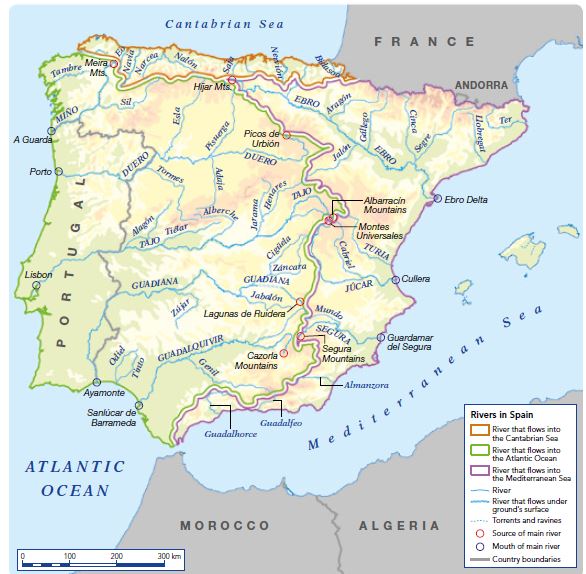 El Rincón del Pequeprofe: Rivers in Spain